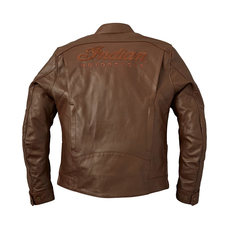 Indian Motorcycle Men's Leather Getaway Riding Jacket – TSS Webstore